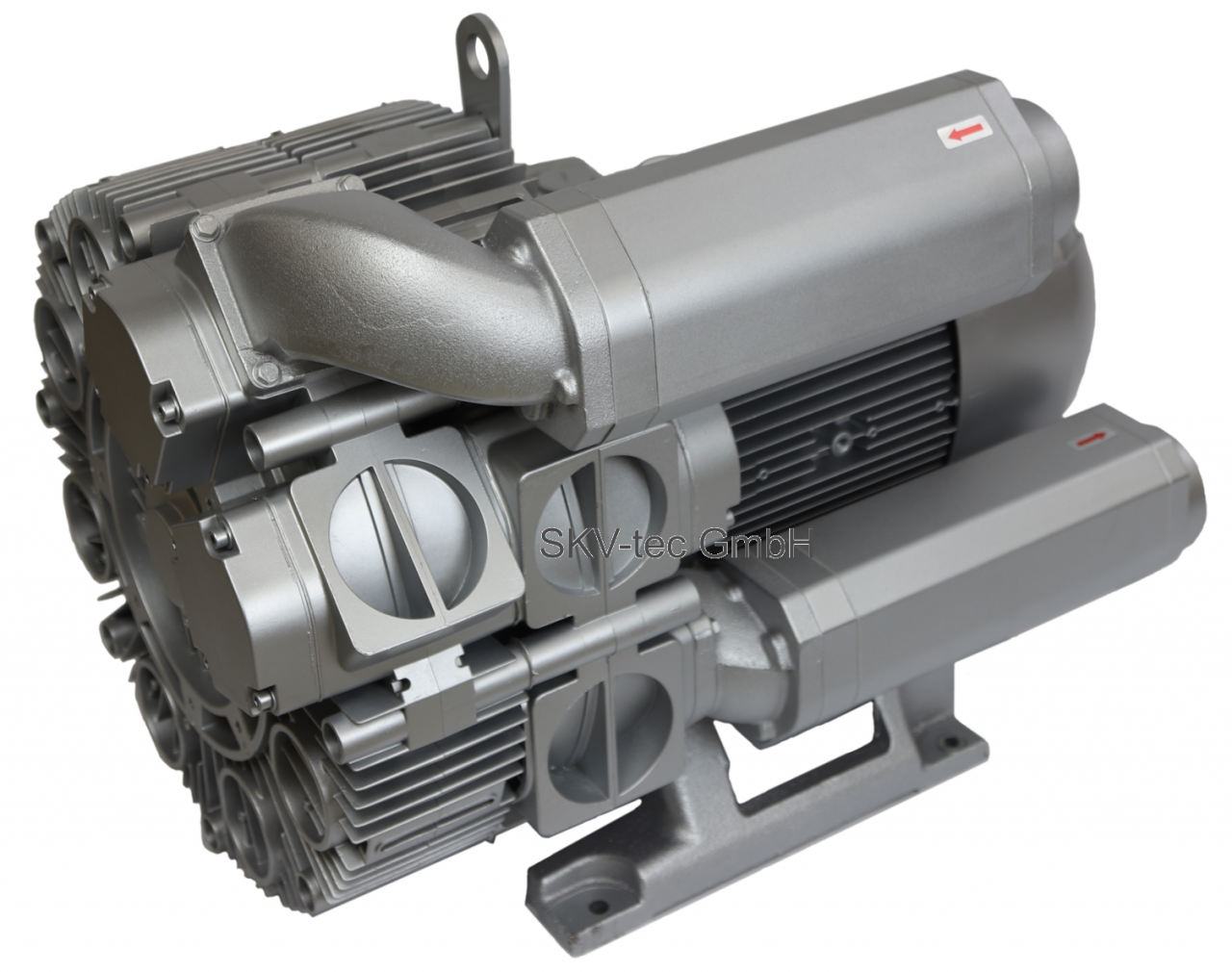 double stage ring blower with 480 m³/h | 12,6 kW (3~ IE3), +760 mbar ...