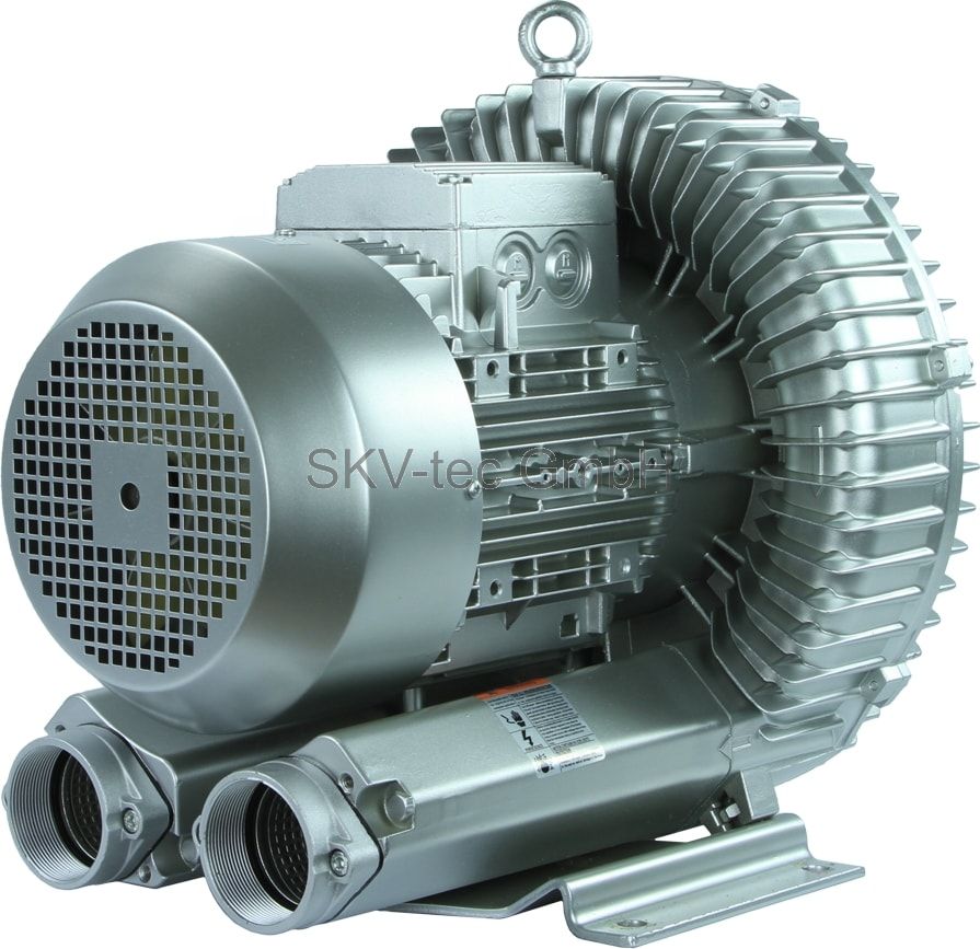 ring blower with 530 m³/h | 7,5 kW (3~ IE2), +410 mbar, -320 mbar | SKV-NS-530-3-826